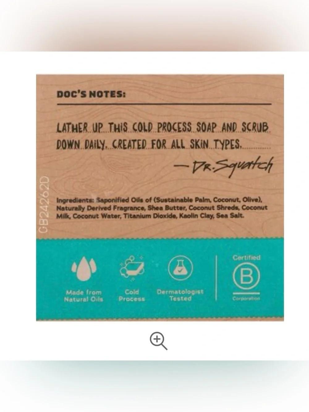 Dr. Squatch | Grooming | Dr Squatch Coconut Castaway Mens Natural Soap ...